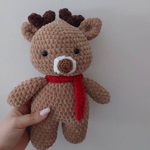 Crochet Pattern DEER GINGERBREAD and SNOWMAN Christmas Bundle - Etsy
