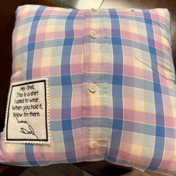 PATCH for Memory Pillow Custom Signature - Etsy