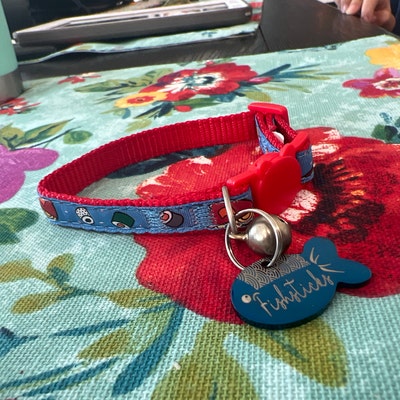 Stainless Steel Cat Tag, Fish Shape Cat Tag, Personalized Fish Shape ...