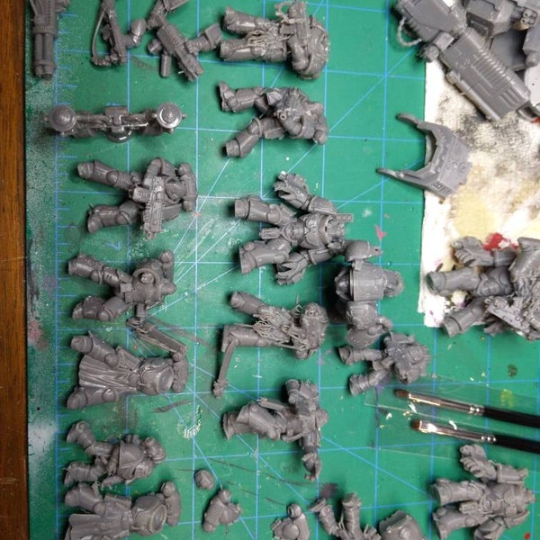 Painted Tyranid Flying Tyrant Leviathan Space Bug Overlord 3d Printed ...