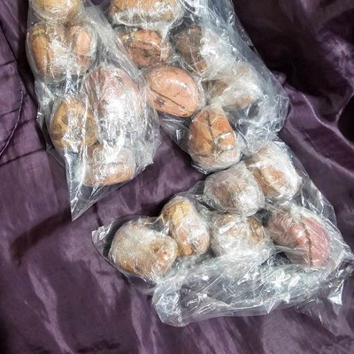 Obi Kola, Obi Abata, Cola Nitida, Kolanut 4 Lobed 6 Pieces - Etsy