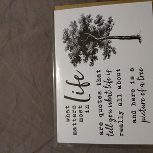 Most Thank You Cards Say Thank You Once. This Card Says Thank - Etsy