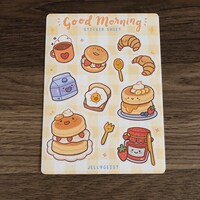 Good Morning Sticker Sheet Cute for Planners Bullet Journal Notebook or ...