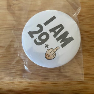 50th Birthday Badge Pin Metal 59mm 2.4 Inches Funny - Etsy UK