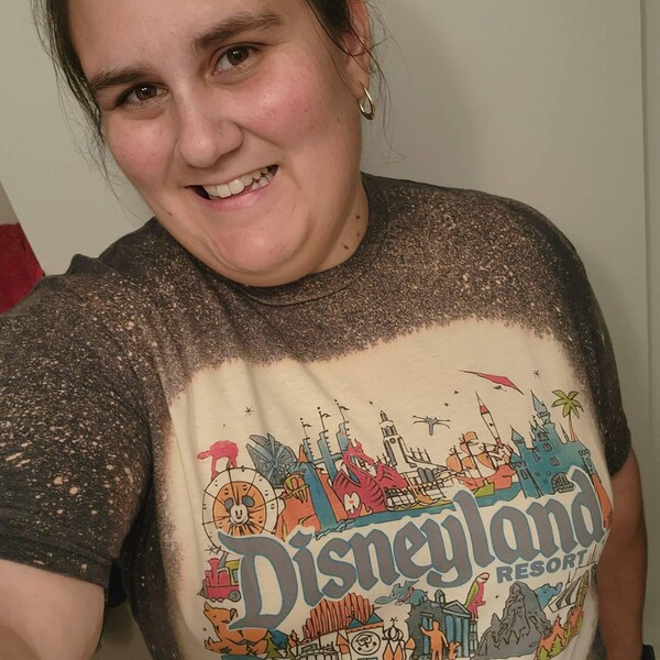 All Princess Tshirt, Bleached Disney Shirt, Birthday Kids Shirt, Girls ...