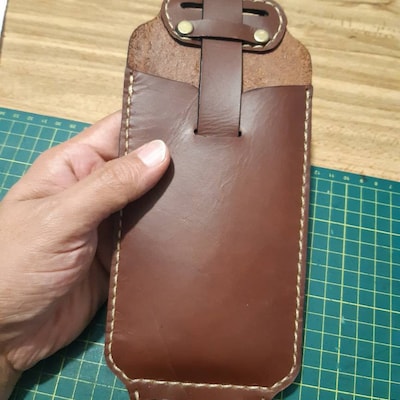 Phone Case Pattern Leather DIY Pdf Download Video Tutorial - Etsy