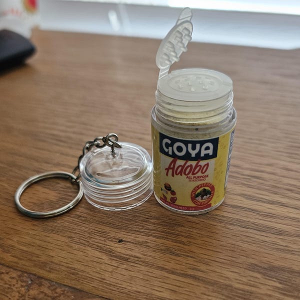 Food Seasoning Keychain | Adobo | Tajin | Lawry's | Sazon | Old Bay ...