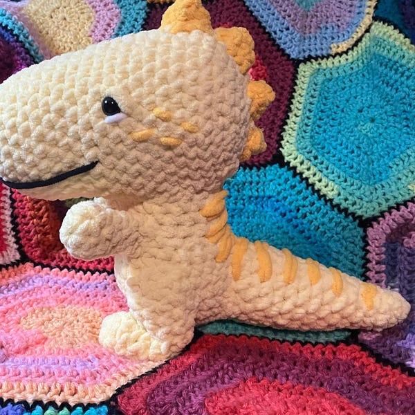 PATTERN: Viktor the Velociraptor - Crochet Raptor Pattern - Amigurumi ...