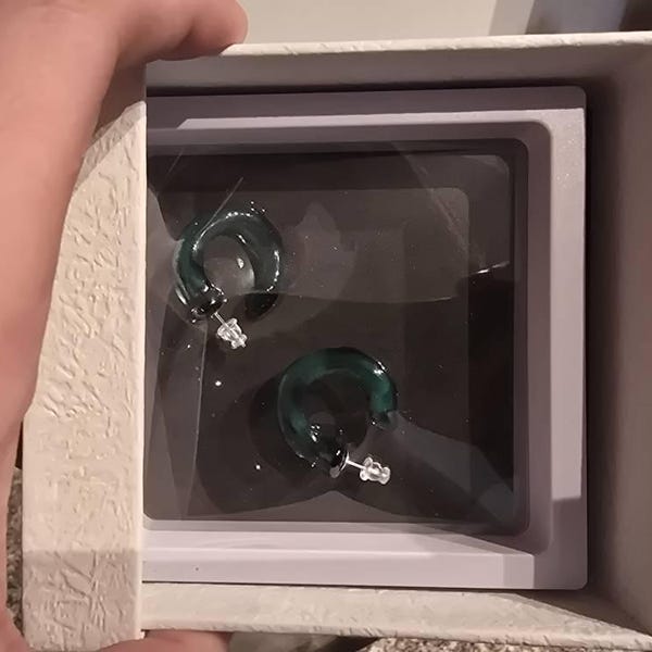 Link's Earrings Glass Edition, Zelda Cosplay Geometric Jewelry ...