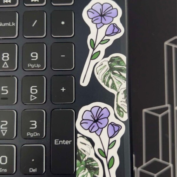 Birth Flower Sticker, Waterproof and Durable, Birth Month Stickers - Etsy