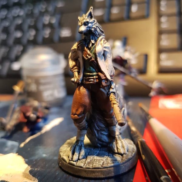 Volpine Foxfolk | Premium 3D Printed Fantasy Tabletop Miniatures 28mm ...