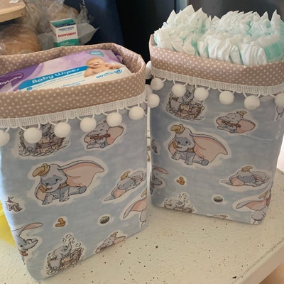 Dumbo Fabric Basket, Dumbo Fabric Bin, Dumbo Fabric Storage Basket ...
