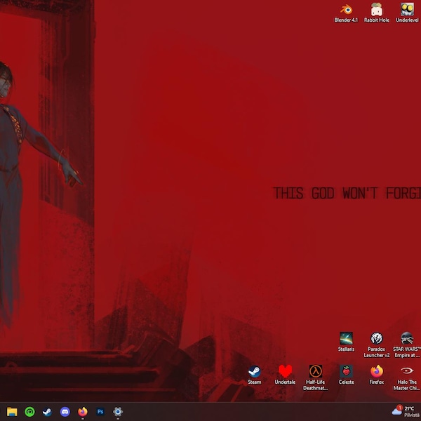 GABRIEL Ultrakill Desktop Wallpaper - Etsy