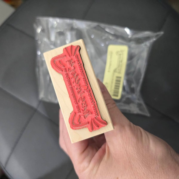 Custom Logo Stamp Packaging Stamp Personalized Stamp Large Business ...