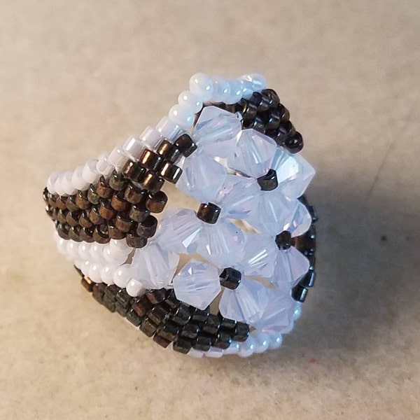 Tutorial Berry Ring-beading Pattern, Instant Download,ring Pattern, Peyote Stitch - Etsy