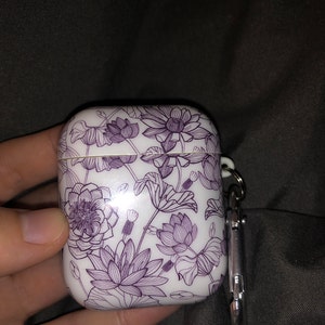 Airpods Case 1st / 2nd Gen Cute Skull Emo Print Pattern - Etsy
