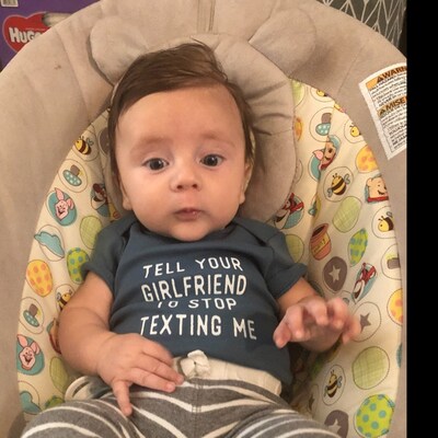 Stick It in Virginia Tech Baby Bodysuit Hokies Baby Gift Virginia Tech ...