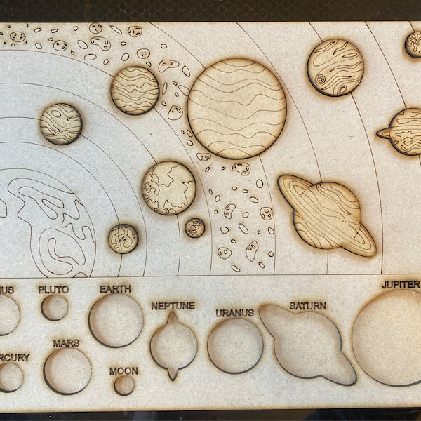 Galaxy Digital File for Laser and CNC | AI SVG Dxf Eps Pdf | Laser Cut ...