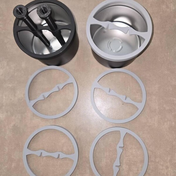 Custom-sized DUAL Wick Centering Tool and Wick Holder Combo Pack - the ...