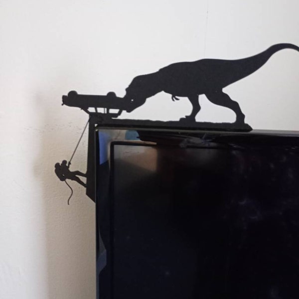 Jurassic Park T-rex Escape Corner Mural - Etsy