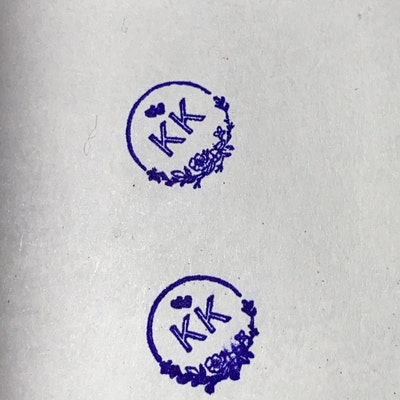 Custom Loyalty Card Self Inking Stamp, Small Logo Stamp, Loyalty Card ...