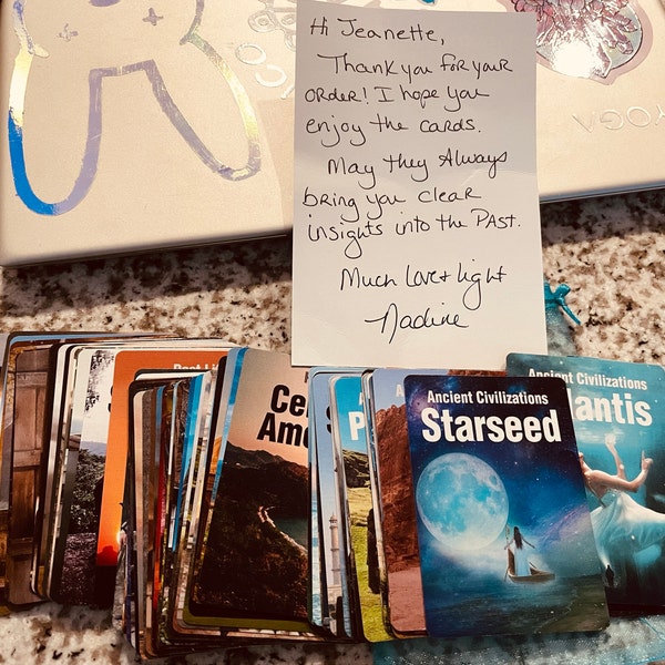 Past Life Oracle Deck From the Soul Reflection - Etsy