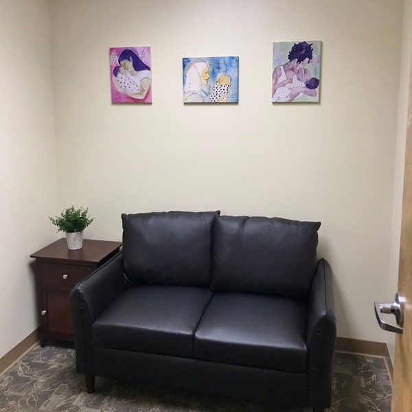 Breastfeeding Art Print on Paper; Lactation Room Art Decoration ...