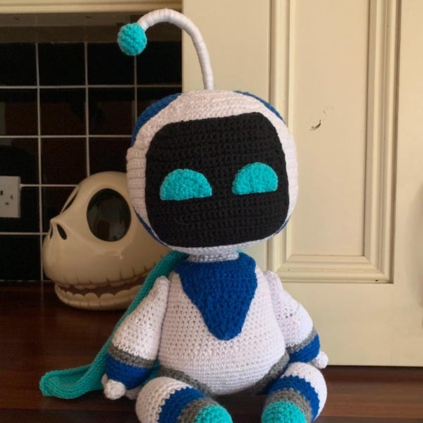 Tutorial on Crochet Astrobot Toy - Etsy