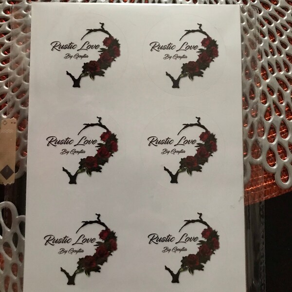 Custom Sticker Sheet From Your Design | 5 X 7" Sticker Sheet of Your ...