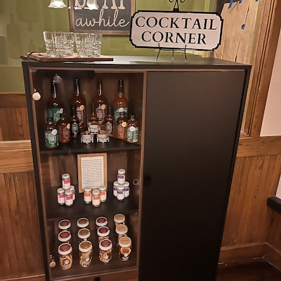 Cocktail Corner Metal Vintage Victorian Style Street Sign - Etsy