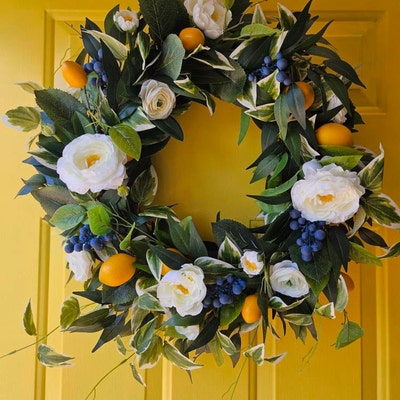 Extra Large Everyday Greenery Wreath, Wedding XL Wreath, Church Door ...