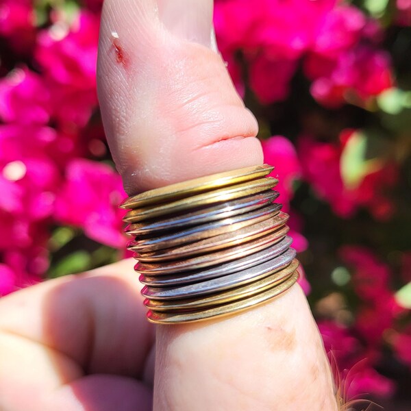 Classic 14k Gold Filled Hammered Bangle, Textured Bangle, Gold Bangle ...