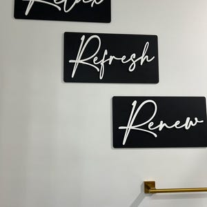 3D Restroom Sign With Pets Restroom Sign for Veterinarian Office Gift ...