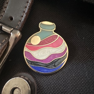 PRIDE 5 PIN SET He She Gender Identity Fluid Nonbinary They Them His ...