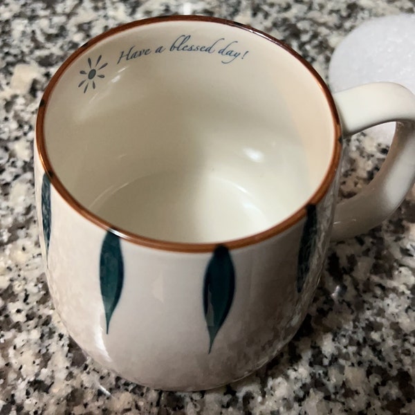 Have a Blessed Day-coffee Mug Japanese Style Hand Made Ceramic Better ...