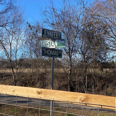 Personalized Street Sign, Made to Order, Personalized Street Sign ...
