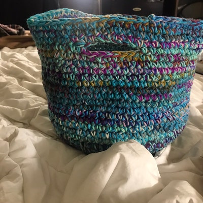 Big Beautiful Basket Crochet PATTERN PDF Tidy up and Organize Jayda ...