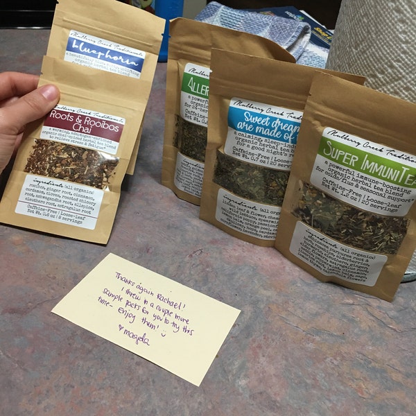 Super Immunitea - Organic Loose-leaf Medicinal Herbal Tea (for the ...