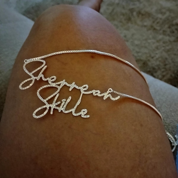 Custom Knuckle Ring, Name Knuckle Ring, Diamond Knuckle Ring, Three ...