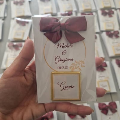 50 100 Pcs Wedding Chocolate and Coffee Wedding Favors Personalized ...