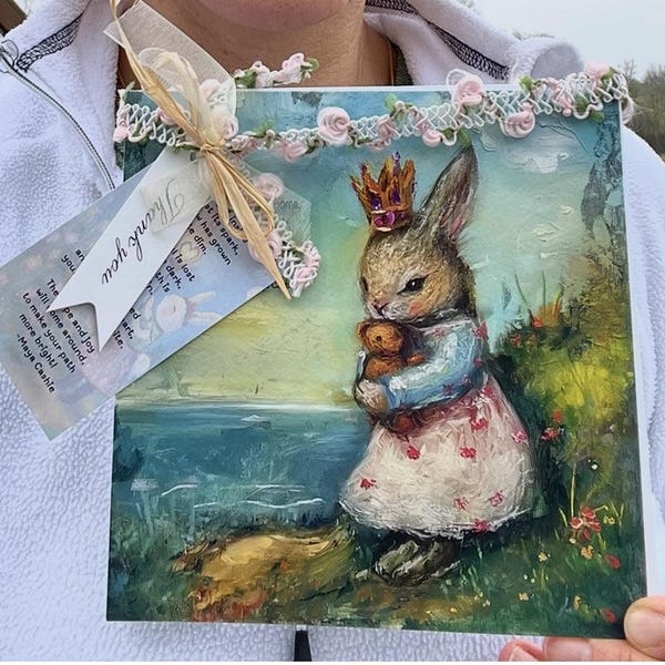 Fine Art Archival Print & Poem "still Her Teddy Bear" - Happy, Joyful ...