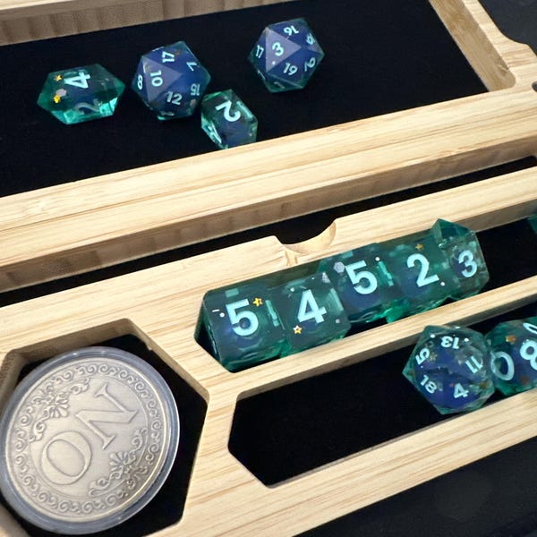 Dungeons Box™ D&D Dice Box • USA Made • Hero Dice Vault Handmade RPG ...