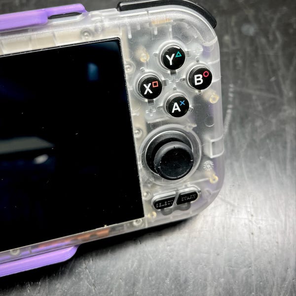 Steam Deck Replacement Buttons Matte Black Snes Style Custom DIY ABXY ...