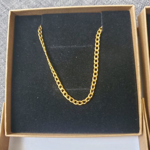 18K Gold Filled Chain, 16 Inch Gold Chain, 18", 20 Inch Gold Chain, 22 ...
