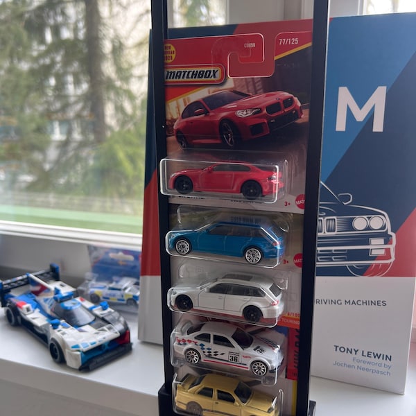 Display Stand Support Shelf Storage for Hot Wheels Cards (also Matchbox ...