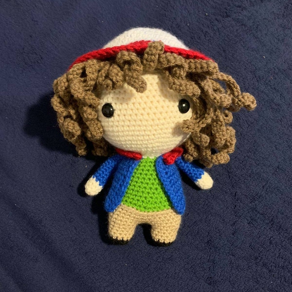 PATTERN Amigurumi Dustin Stranger Things Crochet Pattern,patrón Dustin ...