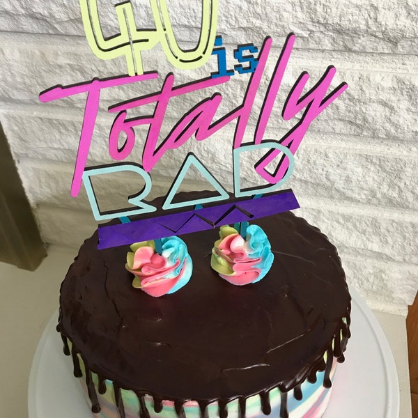 Totally Rad SVG, DXF, & PNG, Files, Design, Cricut, Silhouette, Trendy ...