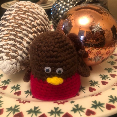 Robin Chocolate Orange Cover - Etsy UK