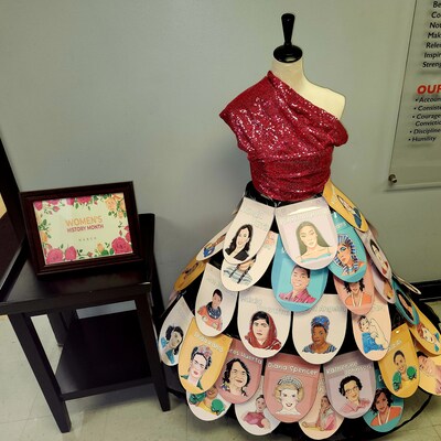 Women's History Month Bulletin Board, Abc's of Women's History Garland ...