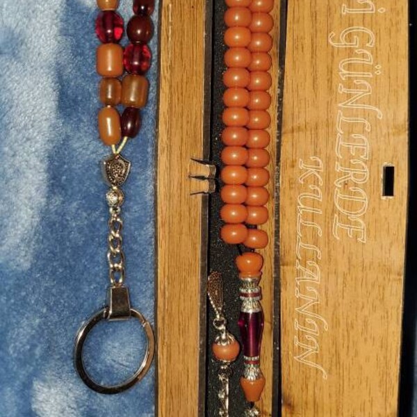 Kuka Rosary, İslamic Gift,muslim Rosary,33 Beads,ramadan Gift,coca Tree ...